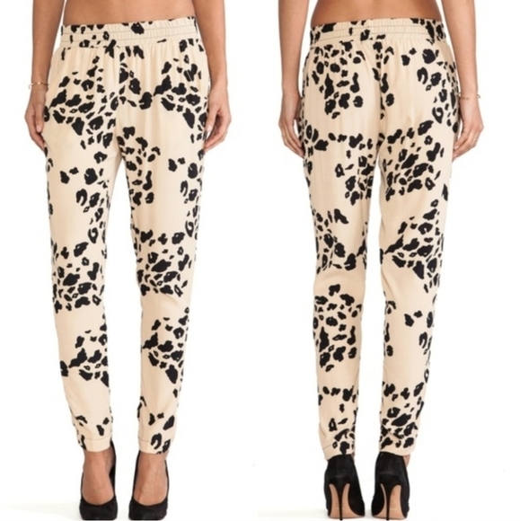 Sam & Lavi | Pants & Jumpsuits | Sam Lavi Animal Print Trousers S ...